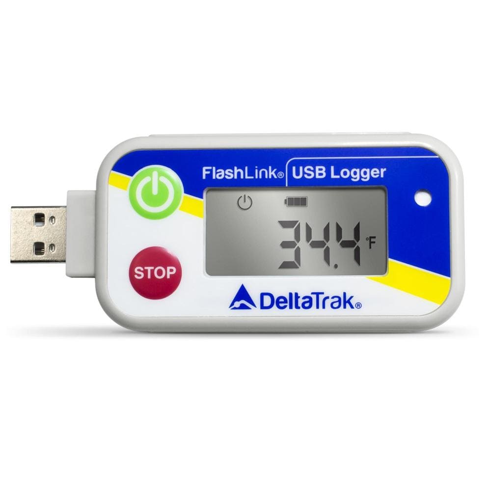 DeltaTrak 20902: FlashLink Reusable USB Temperature Data Logger with ...
