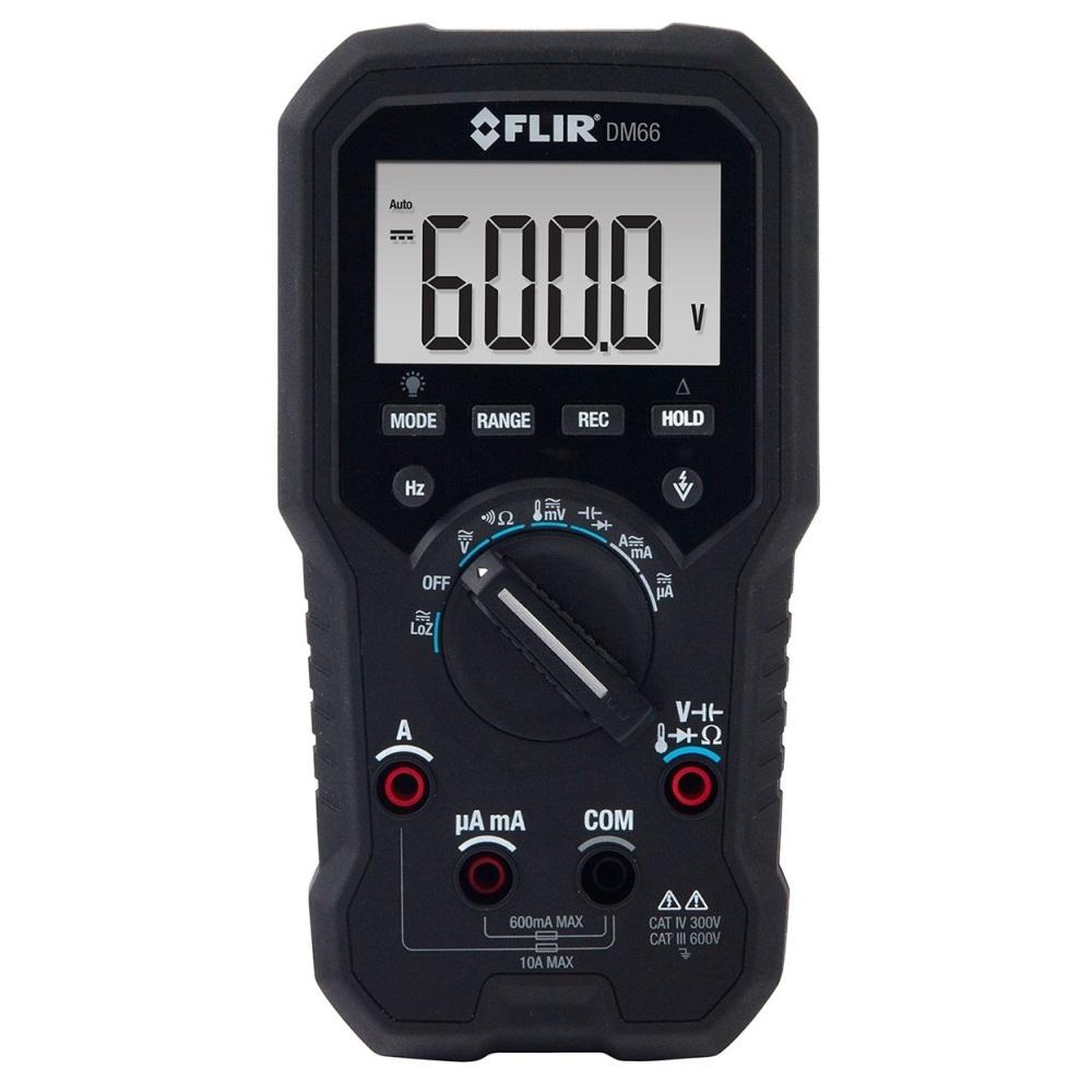 FLIR DM66 TRMS Multimeter with VFD Mode