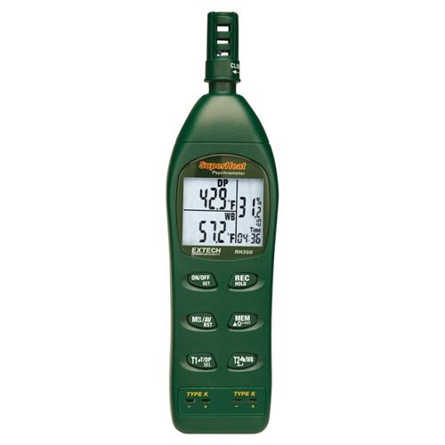 Extech RH350 Dual Input Hygro-Thermometer Psychrometer