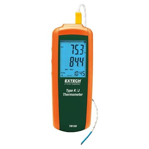 Extech TM100 Type K/J Single Input Thermometer