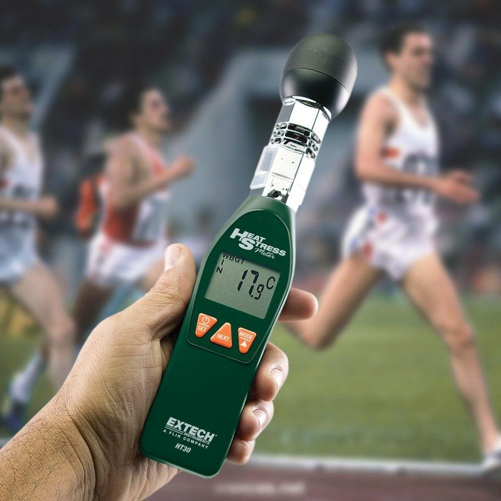 Extech HT30 Heat Stress WBGT (Wet Bulb Globe Temperature) Meter